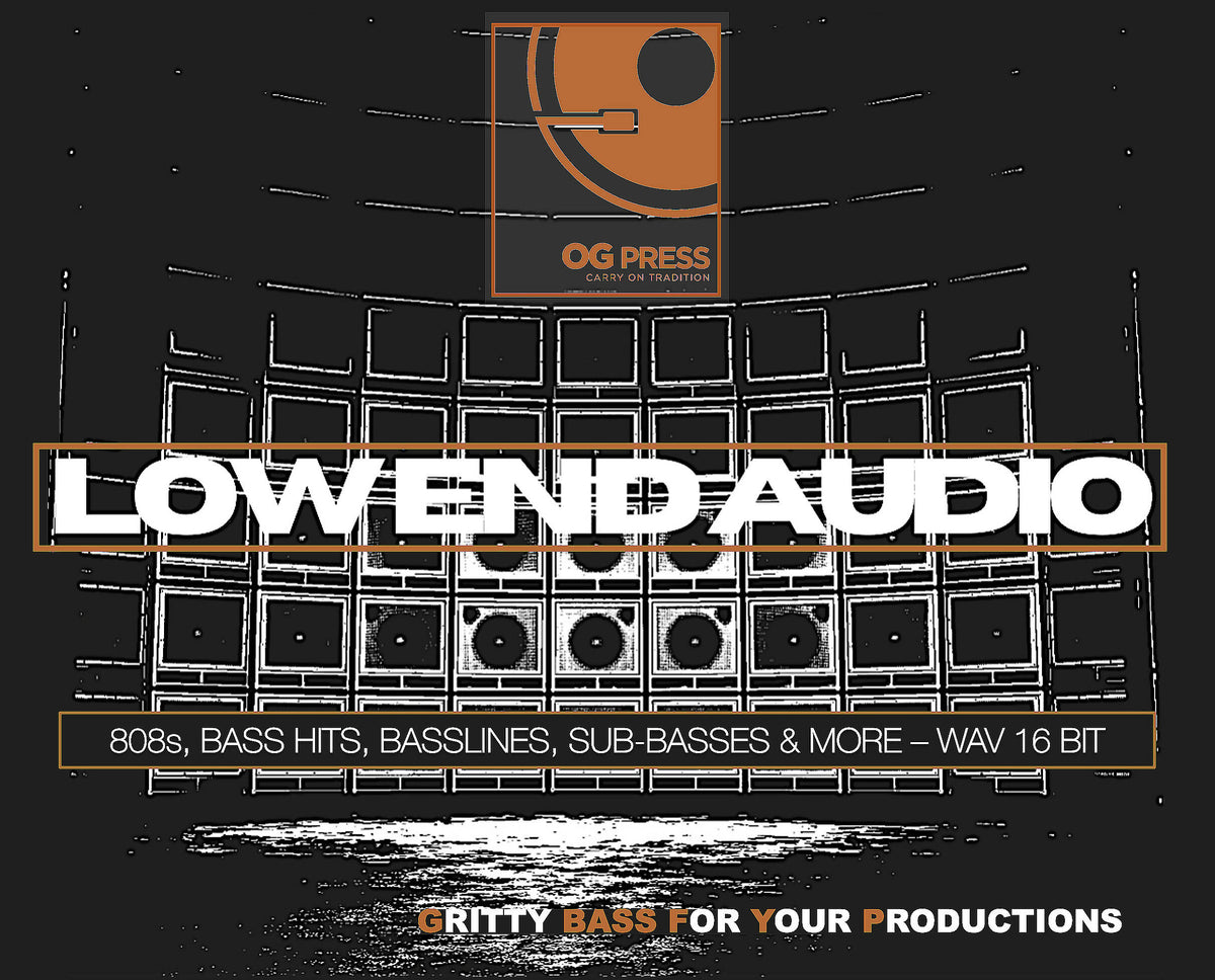 OG PRESS LOW END AUDIO - BASS HEAVY SAMPLE PACK!! – Kitsi Marketplace