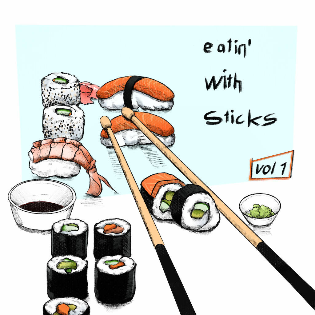 Eatin With Sticks vol. 1 - full groove collection – Kitsi Marketplace